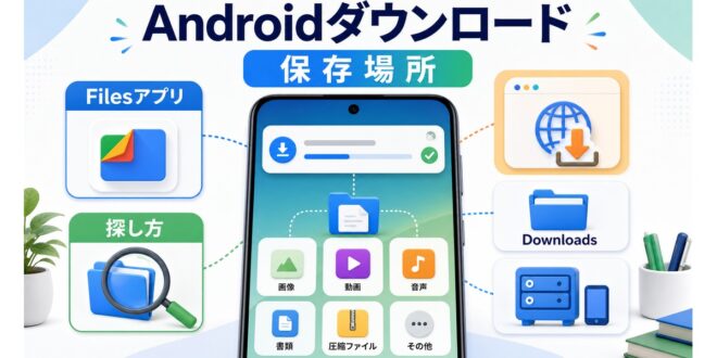 Androidのダウンロードファイルはどこ？保存場所の確認・変更方法【2026年版】 – minto.tech