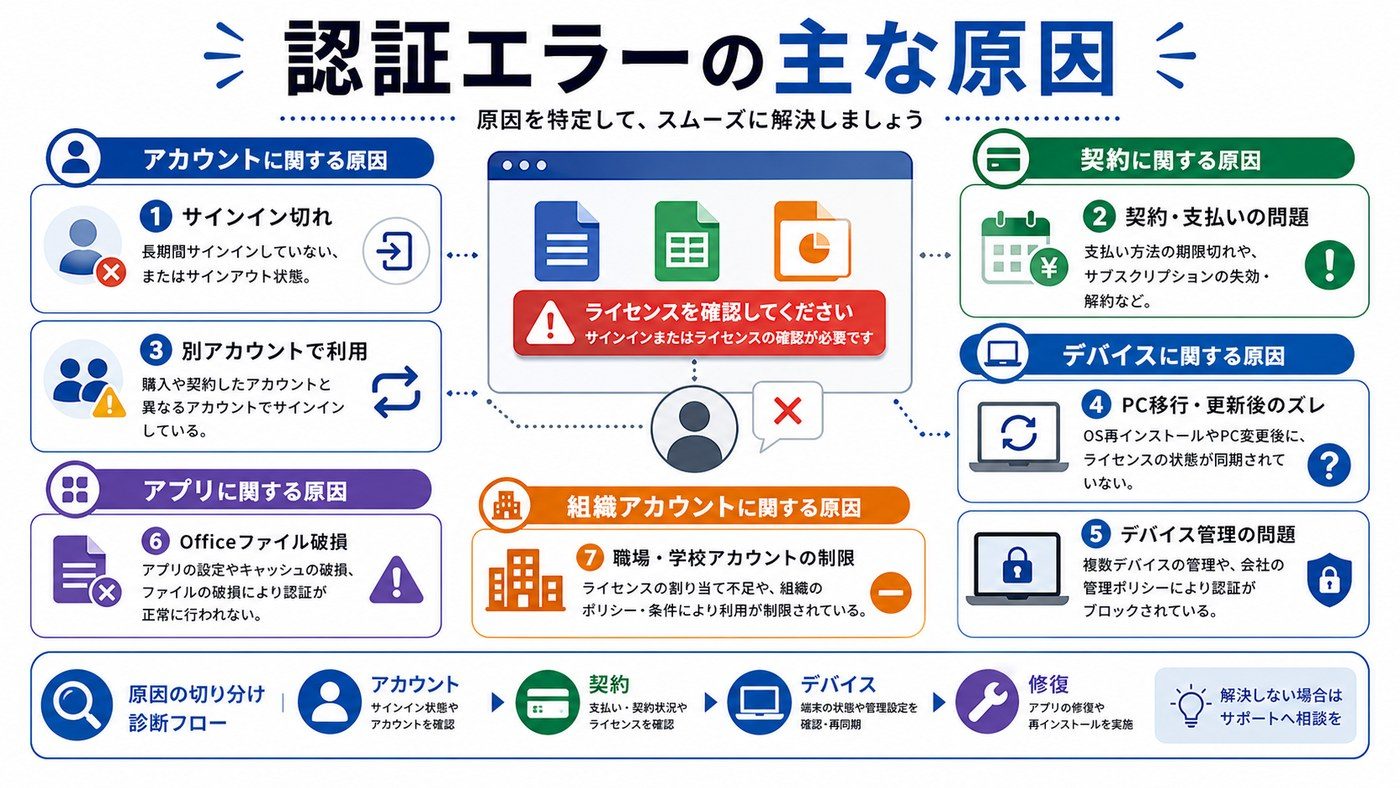 【2026年最新】Officeが急にライセンス認証を求めてくる原因と対処法【完全ガイド】 – minto.tech