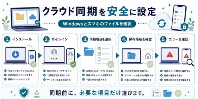 【2026年最新版】WindowsにiCloudドライブを設定してiPhoneと同期する方法【完全ガイド】 – minto.tech