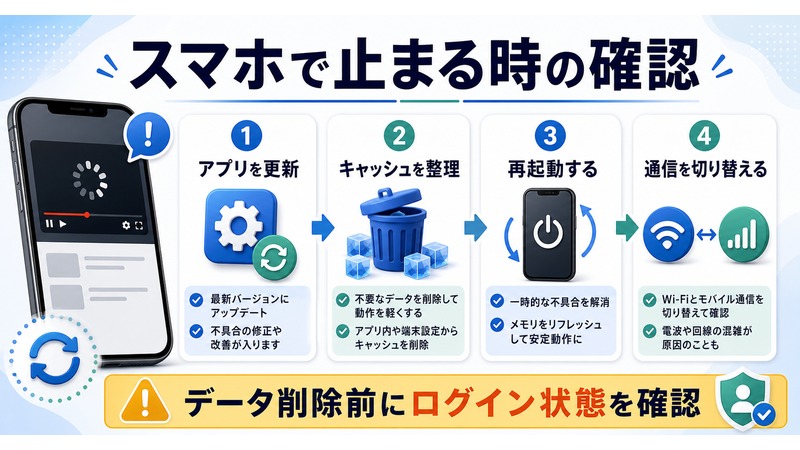 【2026年最新】YouTubeが重い・止まる・読み込まない原因と対処法【完全ガイド】 – minto.tech